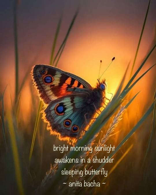Sleeping Butterfly – Haiku – A Poem by Anita Bacha – Anita Bacha