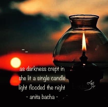 As darkness crept in – Haiku – A Poem by Anita Bacha – Anita Bacha